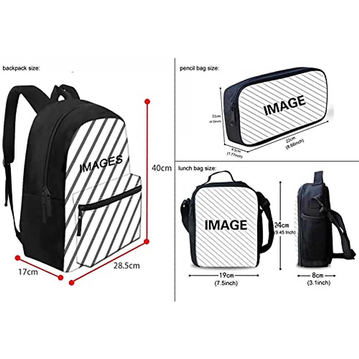 DISNIMO Galaxy 3PCS Toddler Backpack for Boys Girls 4-6 Year Old, Cute Kids Koala Bookbag Set, Preschool Kindergarten School Bag with Lunch Box Pencil Case