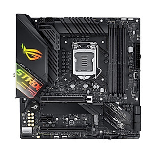 ASUS ROG Strix Z490-G Gaming (WiFi 6) Z490 LGA 1200 (Intel® 10th Gen) SFF Micro ATX Gaming Motherboard (12+2 Power Stages, Intel® 2.5 Gb Ethernet, Bluetooth v5.1 and Aura Sync)