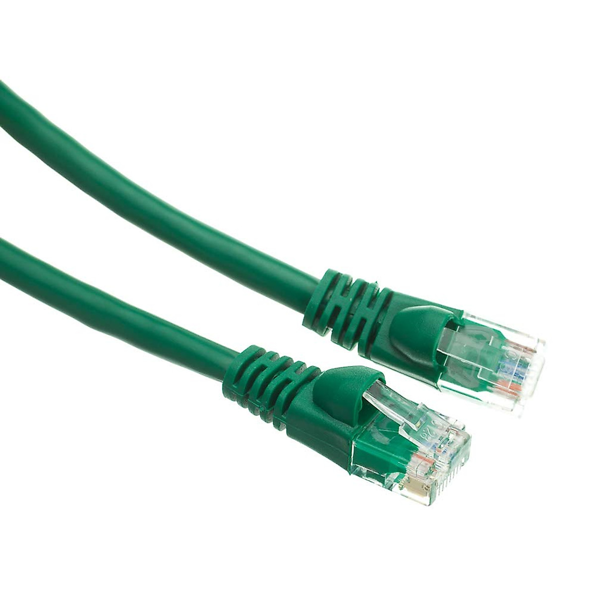 Cable Central LLC Cat 6 Ethernet Cable 100 Feet (10 Pack) High Speed Internet Patch Cord Cat 6 with RJ45 Connector - Green UTP Booted 100 Ft Computer Network Cable, Internet Cable, Cat 6 Cable