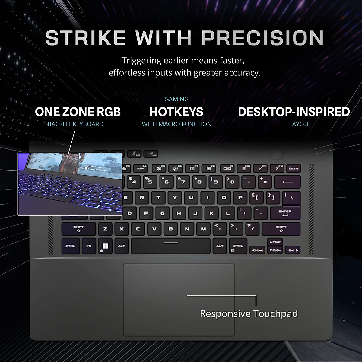 asus ROG Zephyrus G15 15.6'' 240Hz QHD Gaming Laptop, AMD Ryzen 9 6900HS, GeForce RTX 3080 8GB GDDR6, 40GB DDR5 RAM, 1TB PCIe SSD, Backlit Keyboard, HD Webcam, Win 11 Pro, Gray, 32GB USB Card