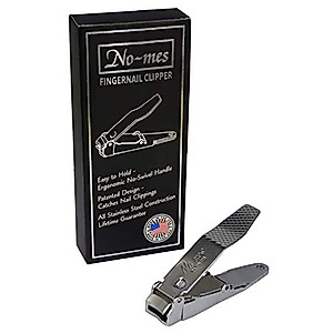 Genuine No-mes Fingernail Clipper, Catches Clippings, Made in USA