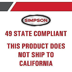 Simpson Cleaning ALH4240 Aluminum Series 4200 PSI Gas Pressure Washer, 4.0 GPM, HONDA GX390 Engine, Includes Spray Gun and Extension Wand, 5 QC Nozzle Tips, 3/8-inch x 50-foot Monster Hose, (49 State)