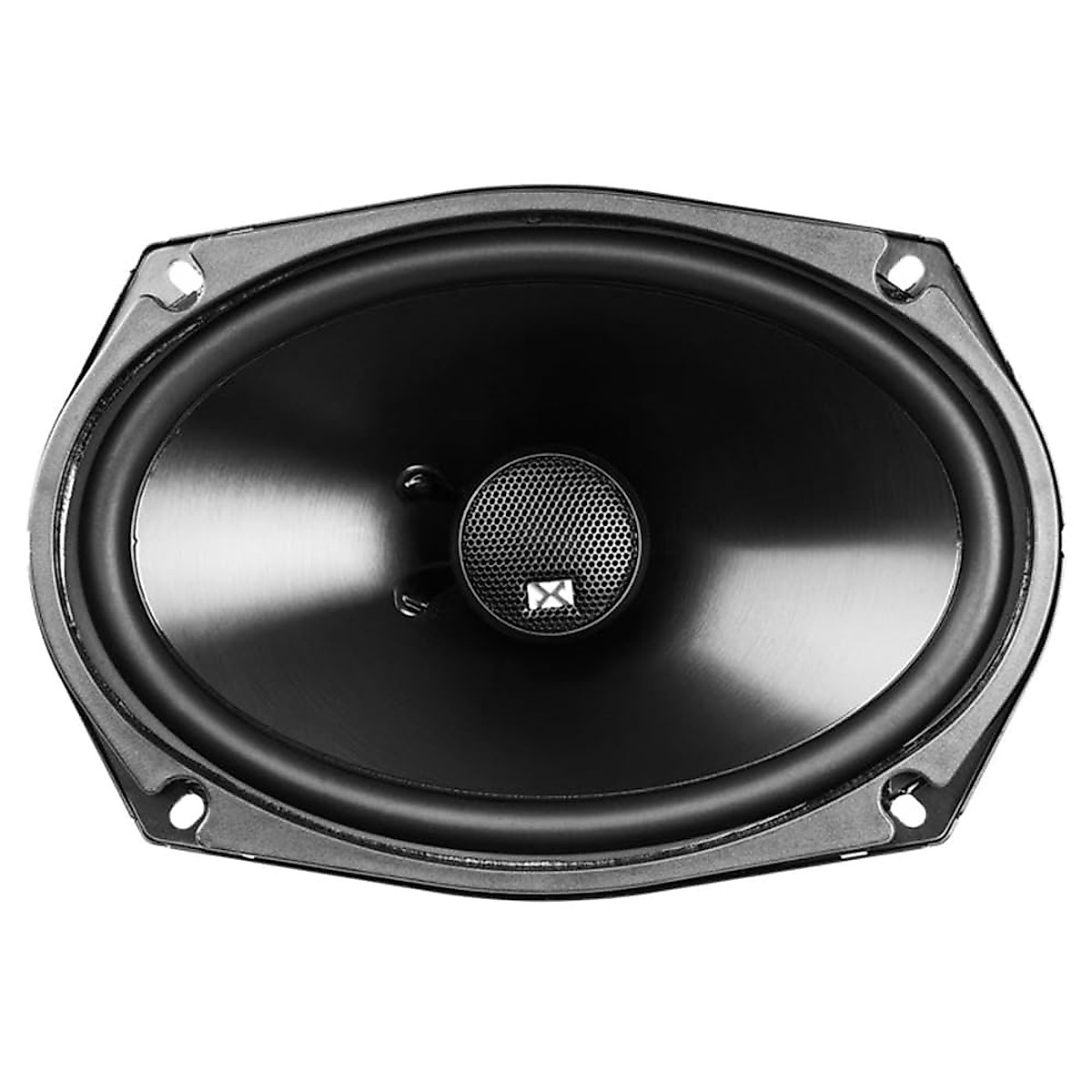 NVX® NSP69 6x9 Car Speakers, 900W Max, 300W RMS, 2-Way Coaxial w/Silk Dome Tweeters & Built-in X-Overs, Easy to Install in Cars/Trucks/Doors (Pair)