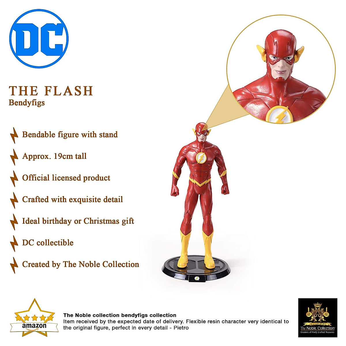 BendyFigs The Noble Collection DC Comics Flash