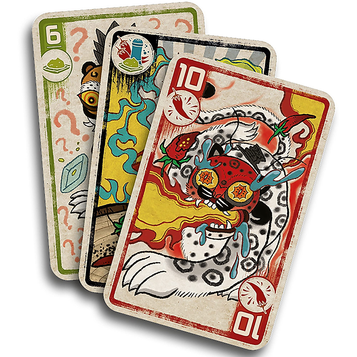 HeidelBÄR Games Spicy Card Game | Strategy Game | Bluffing Card Game for Adults and Kids | Fun Game for Family Game Night | Ages 10+ | 2-6 Players | Average Playtime 15 Minutes |HeidelBÄR Games