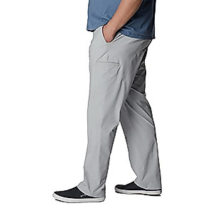 Columbia Men's Standard Terminal Tackle Pant, Cool Grey, 34W x 32L