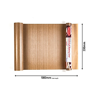 Bake-O-Glide STD0330 Non Stick Reusable Cooking/Baking Liner, Brown