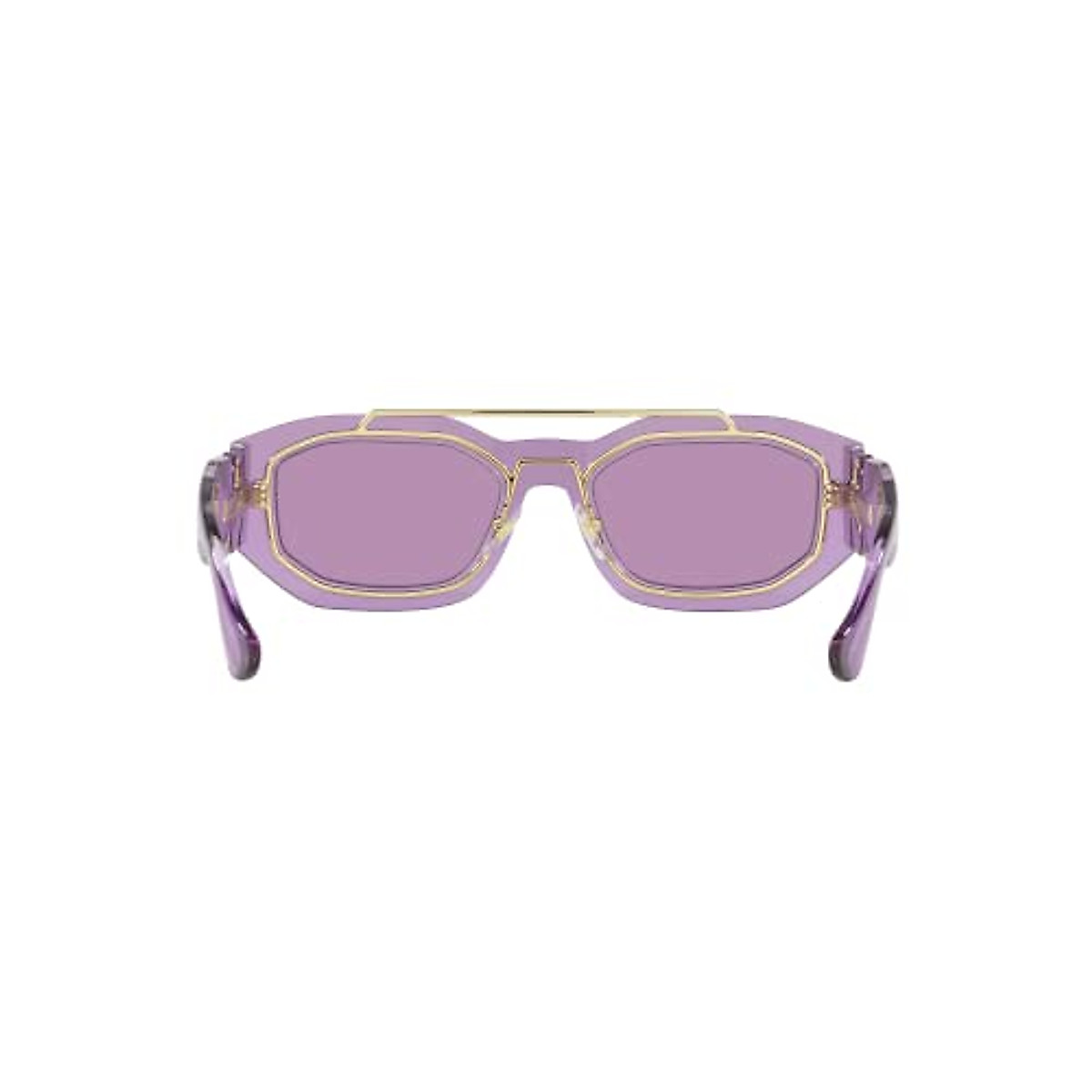 Versace Unisex Sunglasses Violet Frame, Violet Lenses, 51MM