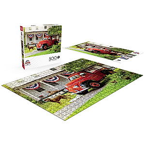 Buffalo Games - Greg Giordano - Summer Legacy - 500 Piece Jigsaw Puzzle for Adults Challenging Puzzle Perfect for Game Nights - Finished Puzzle Size is 21.25 x 15.00