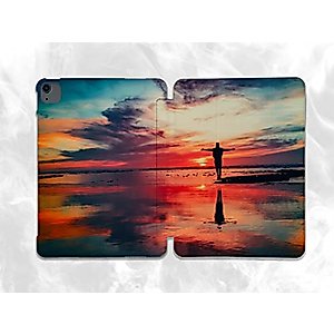 Cute Ocean Clouds Sky case Compatible with iPad Mini Air Pro 7.9 8.3 9.7 10.2 10.9 11 12.9 inch Pattern Cover New 2022 2021 Trifold Stand 3 4 5 6 7 8 9 Generation 324 (10.2" 7/8/9 gen)