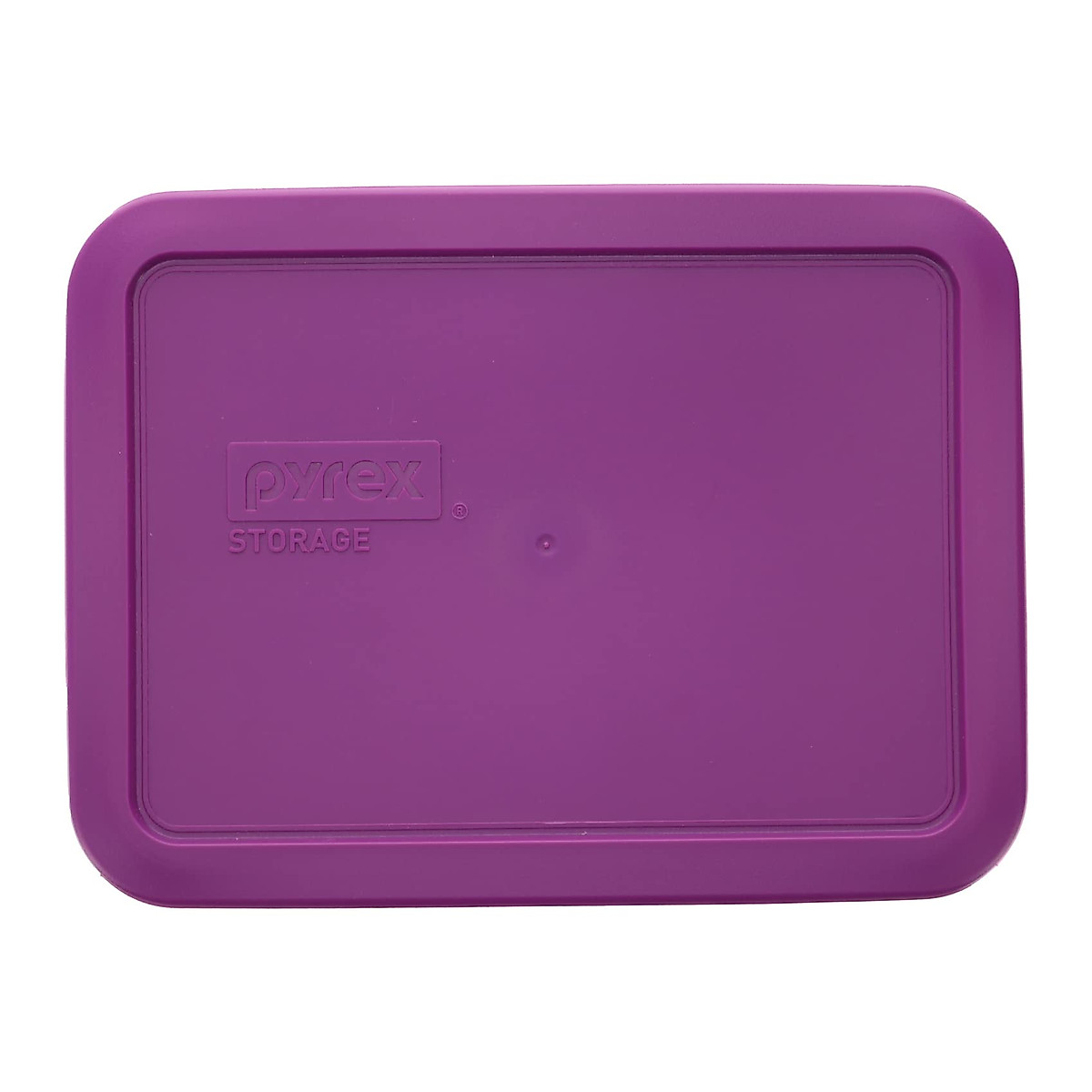 Pyrex 7210-PC 3-cup Thistle Purple Plastic Food Storage Replacement Lid, Made in USA - 4 Pack