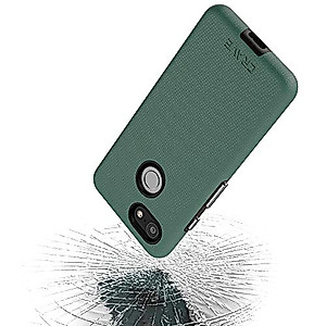 Crave Dual Guard for Google Pixel 3 Case, Shockproof Protection Dual Layer Case for Google Pixel 3 - Forest Green