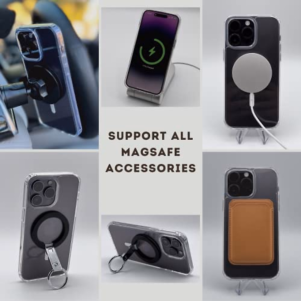 PTz Worlds - Case Compatible with iPhone 14 Pro Max 6.7”, Crystal Clear, Ultra Slim & Sleek, Shockproof, Anti-Yellowing, Anti Scratch, Non Slip, Military Grade Drop Protection