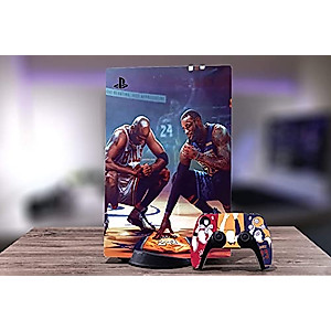 PEYANZ Skin Compatible with P.S.5 Console(Disk Edition) and Controllers Vinyl Sticker, Durable, Scratch Resistant, Bubble-Free