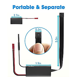 ErinalBar Mini Spy Camera Module WiFi Spy Camera Hidden Camera Button HD 1080P Wireless DIY Tiny Cams Small Camera Motion Detection for Home Security Indoor Outdoor Nanny Cam, asdasd