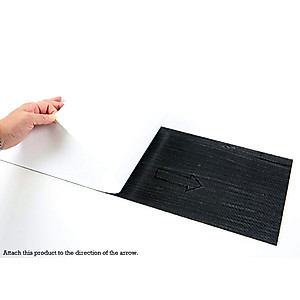 ROSEROSA Peel and Stick Engineered PVC Plank Wood Pattern Self Adhesive Durable Vinyl Flooring (ECK-909 : 5 Planks)