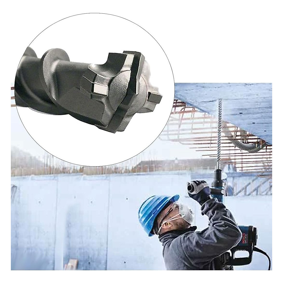 Bosch Professional 2608578627 Hammer Drill SDS max-8X for Hammer Drills Diameter 20 mm Working Length 400 mm