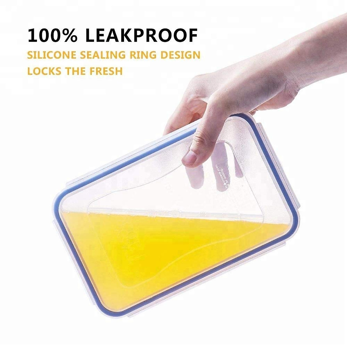 LEXINGWARE Meal Prep Container (38.8oz) - Portion Control - BPA Free - 100% Leak-proof Reusable Food Container - Bento Lunch Box - Configurable Compartments (2Pack)