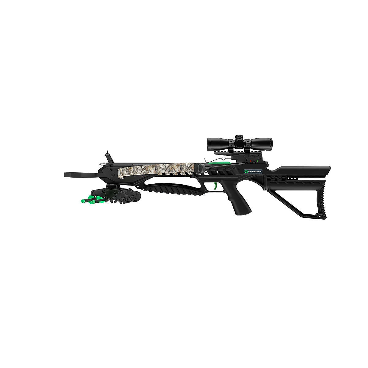 CenterPoint Tyro 4X Recurve Crossbow Package With 4x32mm Scope, Camo