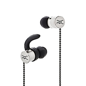 ROC Model III - Silver by Cristiano Ronaldo Wired Sport Earbuds in-Ear Headphones New 2018 Silver