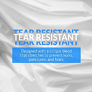 Reli. SuperValue Trash Bags 13 Gallon | 1000 Count | Tall Kitchen Garbage Bags Bulk - Clear | 13 Gallon Clear Trash Bags / Trash Can Liners for Garbage | Made for 12 Gal, 13 Gal, 16 Gal - Unscented