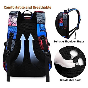 MTCSKY Backpack For Boys Elementary Kids School Bag Heavy Duty Bookbags Waterproof Durable Sturdy Boy Backpack