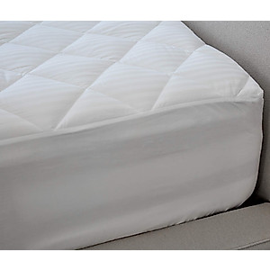 St. Regis Hotels Mattress Pad - Quilted Mattress Topper - Fits Mattresses Up to 18" - King (78" x 80" x 18")