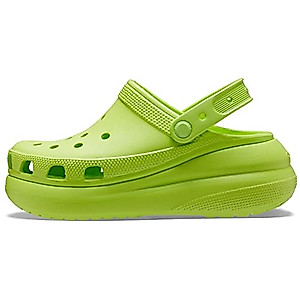 Crocs Unisex-Adult Crush Clog, Limeade, 9 Women/7 Men
