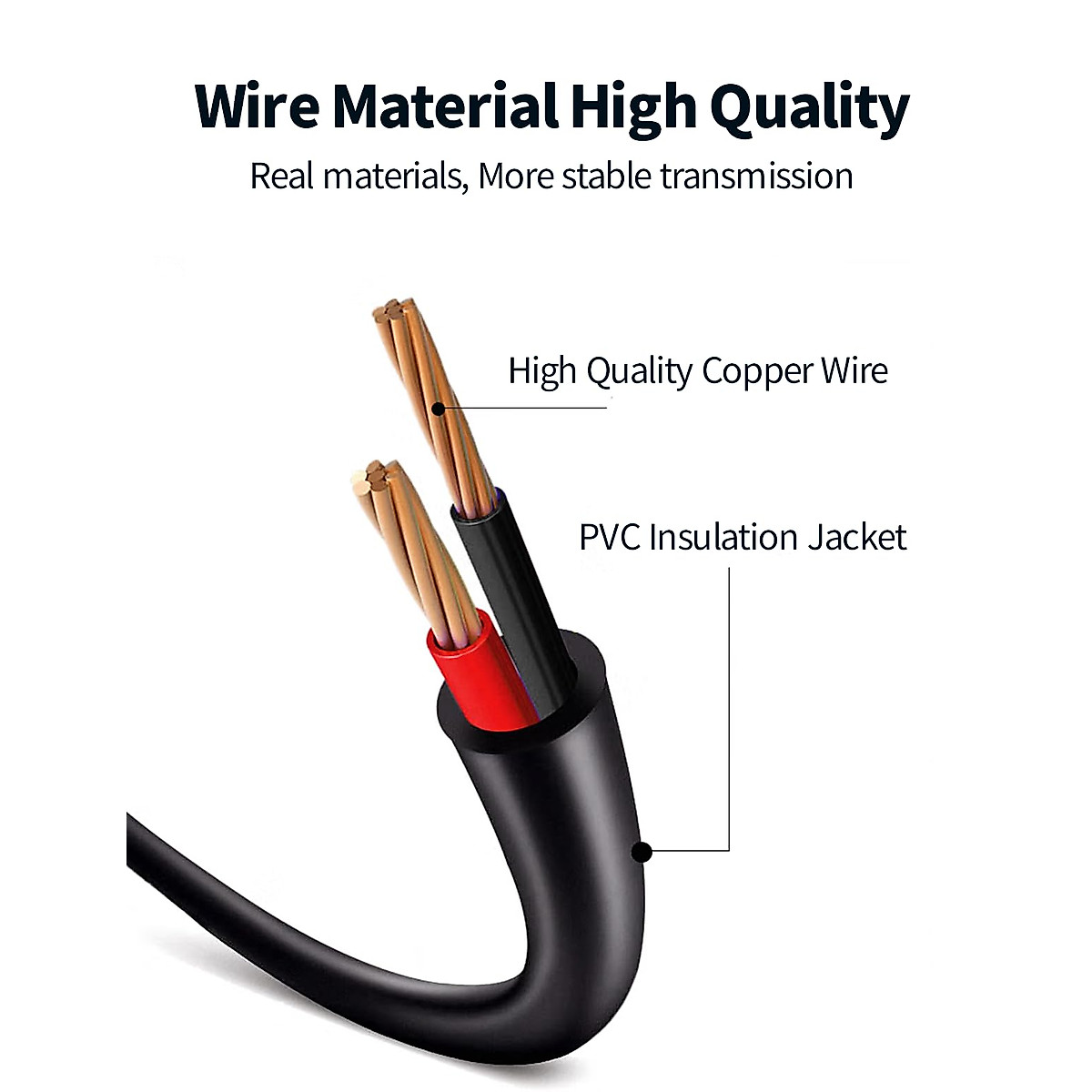 Tonton Power Extension Cable 33ft 10M 2.1mm x 5.5mm Compatible with 12V DC Adapter Cord for CCTV Security Camera IP Camera Standalone DVR