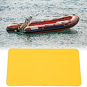 Astibym Repair Patches Kit, PVC Patches Set Professional 6pcs for Kayak(Yellow)