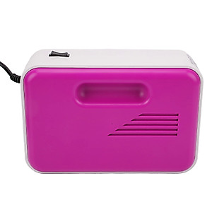 Fdit Travel Cloth Dryer, Portable Clothes Dryer Compact 2 Low Noise Modes Fast Drying for Home (Purple)