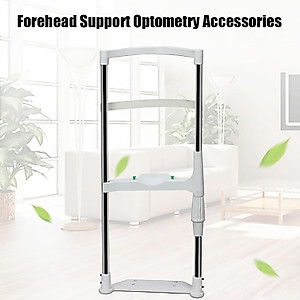Optometry Lifting Chin Bracket Optometry Lifting Chin Bracket, Optical Instrument Forehead Support with Height Adjustment Knob, 95mm Lifting Distance, for Optical Shops, Vision Care Center