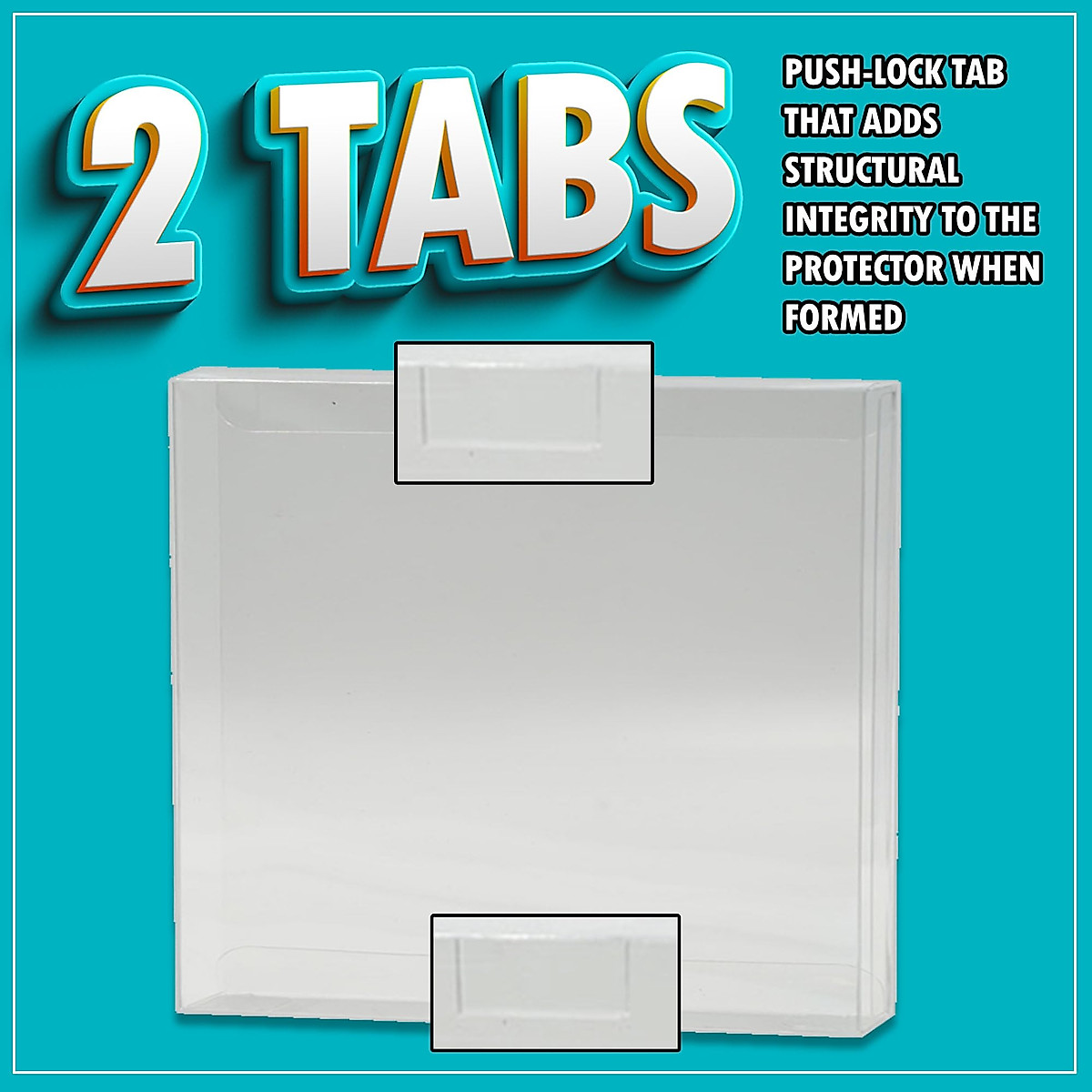 MALKO Video Game Protector Case Compatible with: Double PS1 Games & Music Double CD Jewel Case | 10 Pack