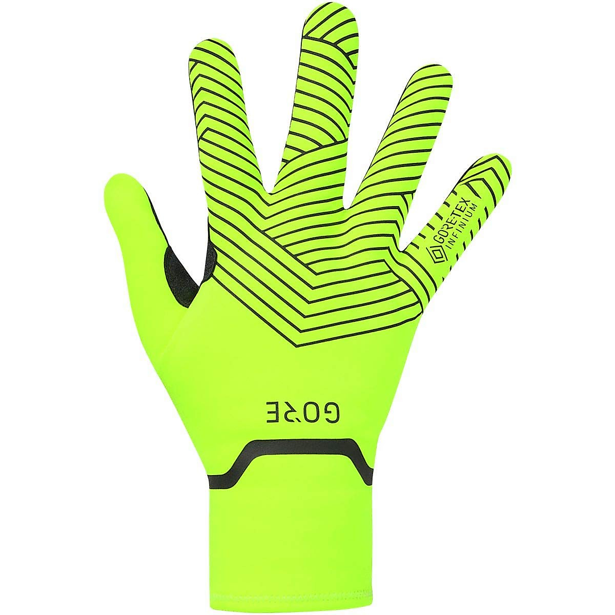 GORE WEAR Bike Wear Unisex C3 GTX I Stretch Mid Gloves, neon Yellow/Black, X-Small