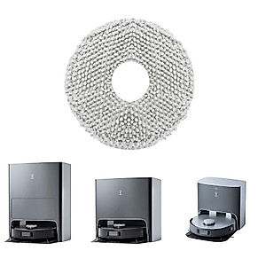 Mop Pad Cloth Wipes Cleaning Tools Kit For P10/QRevo Sweeping Parts Accessories Rag Mop Robot Vacuum Cleaner Replacement Washable Mop Pads Vacuum Cleaner Cleaning Supplies Mop Cloth Accessories Floor