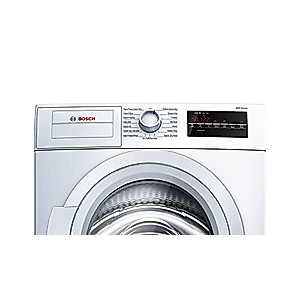 Bosch 300 Series 24-Inch Condensation Dryer - ENERGY STAR - WTG86403UC - White