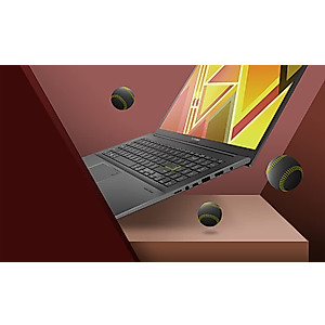 ASUS VivoBook 15.6" OLED FHD Laptop, Intel Core i7-1165G7 Processor, 16GB RAM 1TB PCIe SSD, Backlit Keyboard, Fingerprint Reader, Bluetooth, Webcam, Windows 10 Home, Black