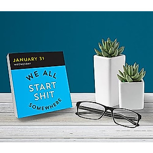 A F*cking 2024 Boxed Calendar: A Daily Dose of Zero F*cks (Funny Daily Desk Calendar, White Elephant Gag Gift for Adults)