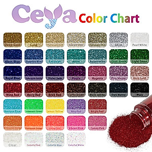 Ceya 3.5oz/ 100g Ultra Fine Glitter Powder Black Glitter 1/128” 0.008” 0.2mm for Slime Epoxy Resin Craft Tumbler Jewelry Nail Art Festival Makeup Scrapbook Painting Wedding Cards