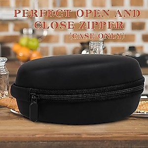 Storage Bag Compatible with DASH Mini Waffle Maker 4 Inch,Carrying Bag for Mini Waffle Maker Dust-proof Cover Organizer Bag for Dash Waffle Maker (Bag Only)