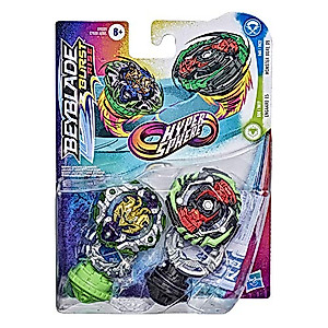 BEYBLADE Burst Rise Hypersphere Dual Pack Monster Ogre O5 and Engaard E5-2 Right-Spin Battling Top Toys, Ages 8 and Up