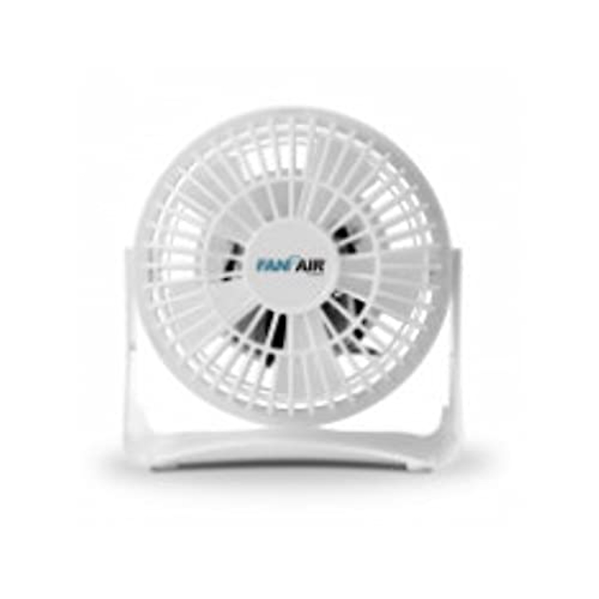 FanFair Mini High Velocity Personal Fan 4 Inch Fan Quiet Cooling, Tilt Up and Down Floor Fans Safe for Bedroom, Home or Office Use, White