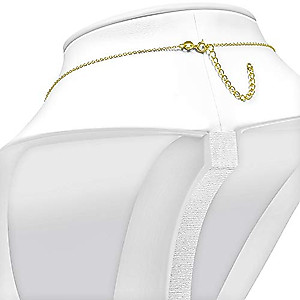 925 Sterling Silver Yellow Gold-Tone Large Filigree Womens Evil Eye Hamsa Pendant Necklace