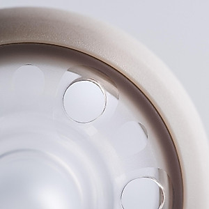 Tommee Tippee Breast-Like Pacifier, 0-6 month pack of 4 pacifiers with breast-like baglet, symmetrical design, BPA free