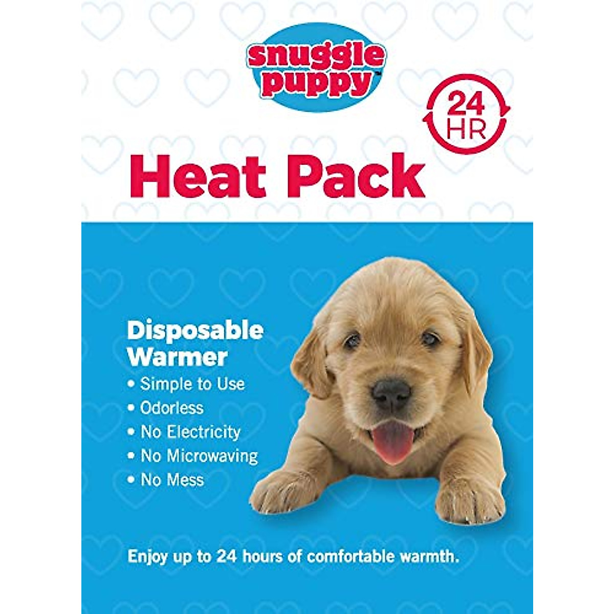 Snuggle Puppy Replacement Heat Packs for Pets - 6-Pack of Heat Packs