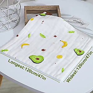 Tinabless Baby Swaddle Blanket, Muslin Swaddle Blankets for Baby Girls & Boys Newborn, Neutral Swaddle Wrap Soft Silky Bamboo Receiving Blanket,Registry & Gift, 47 x 47 inches