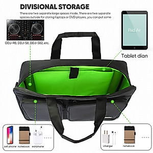 IBVIVIC Protector Bag Fit For Pioneer DDJ FLX4 Flx 4 DJ Lite SB 2 3 SB2 DJ RB Controller Travel Bag SB3, DJ Controller Carrying Case