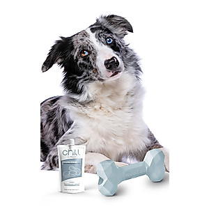 chill by mount ara Calming Peanut Butter for Dogs - Peanut Butter with Chamomile, MCT Oil, Oat-Bran & Melatonin for Dogs 8 Ounces