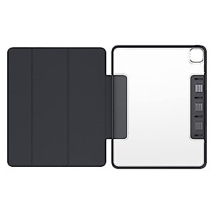OtterBox Symmetry Series 360 Case for iPad Pro 12.9-inch (5th Gen ONLY)- Scholar (Grey), Ultra-Sleek Design, Multiple Viewing Positions, Magnetic Sleep/Wake Cover