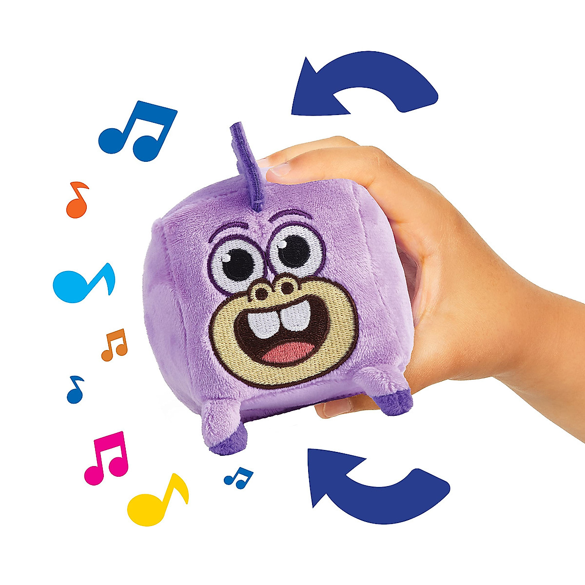 WowWee Baby Shark's Big Show! Song Cube – Chucks Plushie with Baby Shark Theme Song – Cute Stuffed Animals for Toddlers